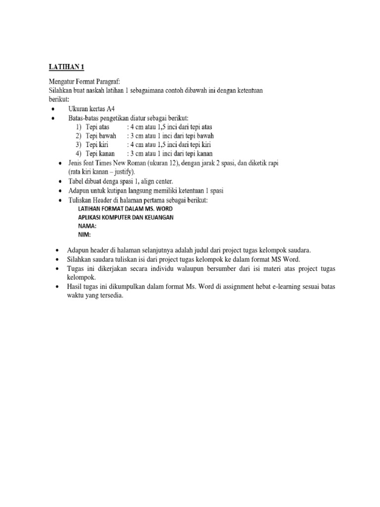 Tugas Topik MS-Word_Topik 12-2023 | PDF