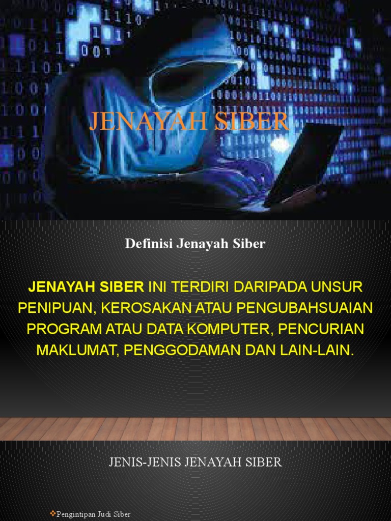 Jenayah Siber | PDF