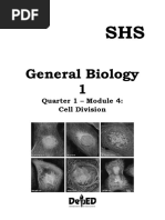 General Biology 1: Quarter 1 - Module - : Title: Cell Cycle | PDF ...