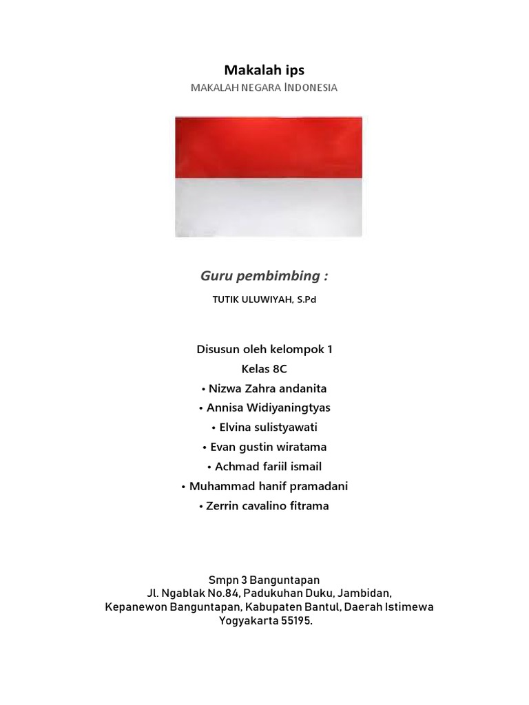 Makalah Ips Indonesia | PDF
