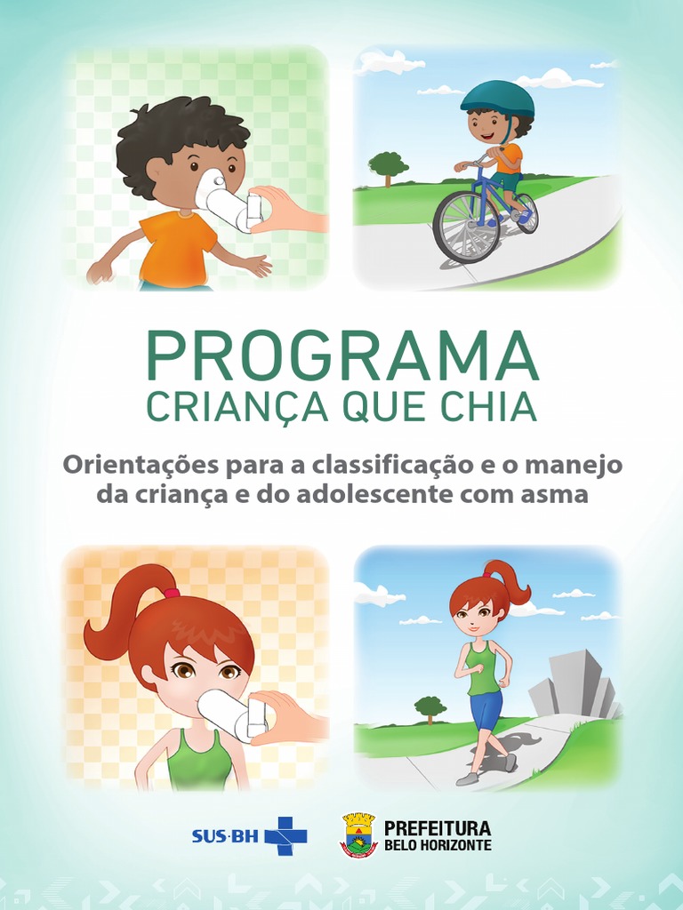 Cartilha Crianca Que Chia 22 05 2020 | PDF | Asma | Medicina Clínica