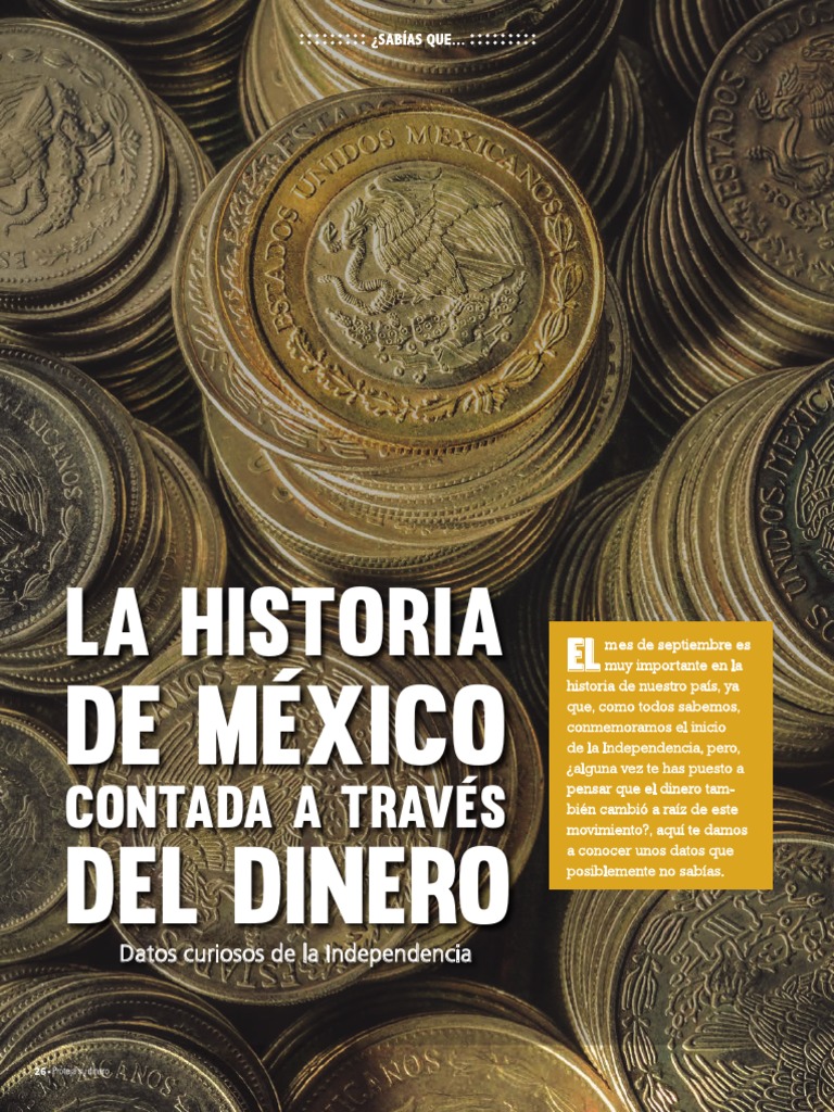 La Historia de Mexico A Través Del Dinero | PDF | Monedas | Numismática