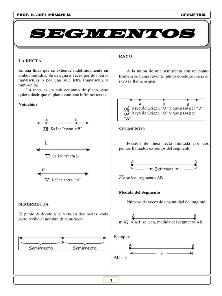 Formulario de Geometría | PDF | Triángulo | Geometría