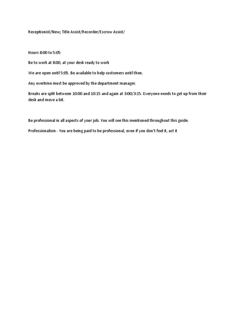 Level 1 Guidlines | PDF