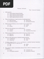 BCA Third Semester's Model Questions | PDF