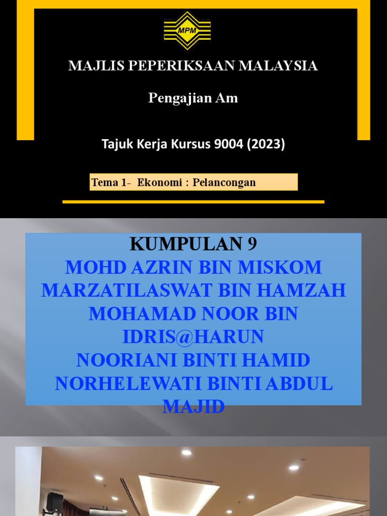 Kumpulan 9 - Ju Kebangsaan | PDF
