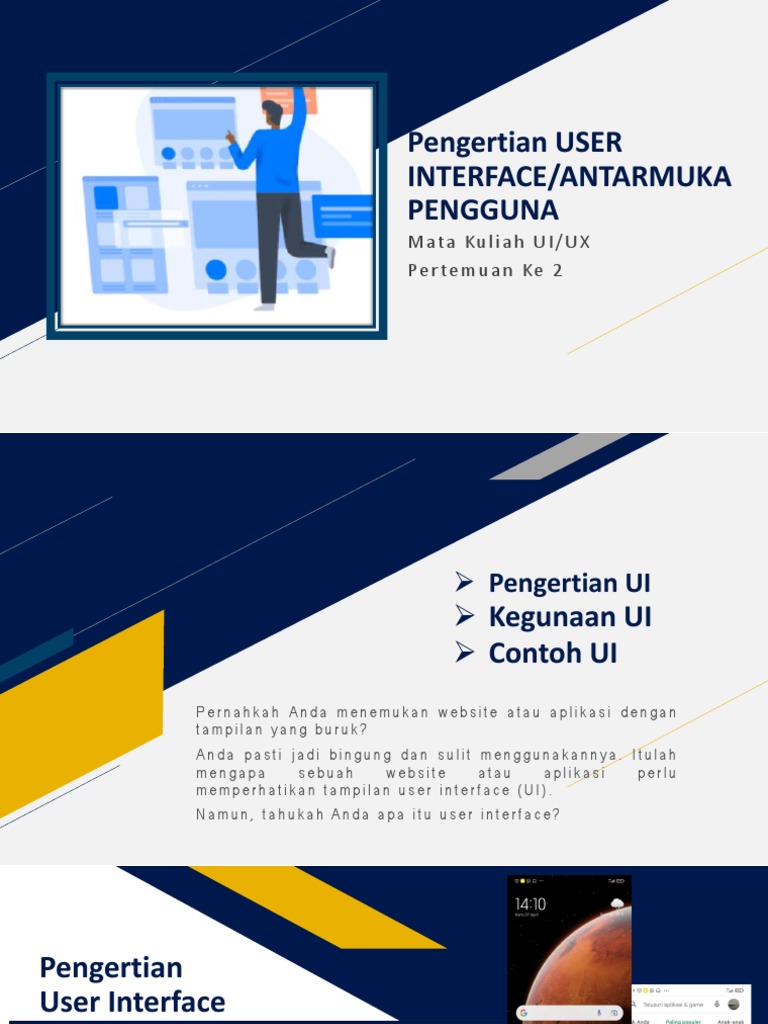 Pentingnya Desain User Interface | PDF | Seni