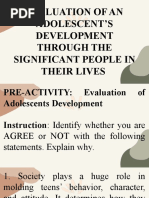 Self Development in Society for Teens | PDF