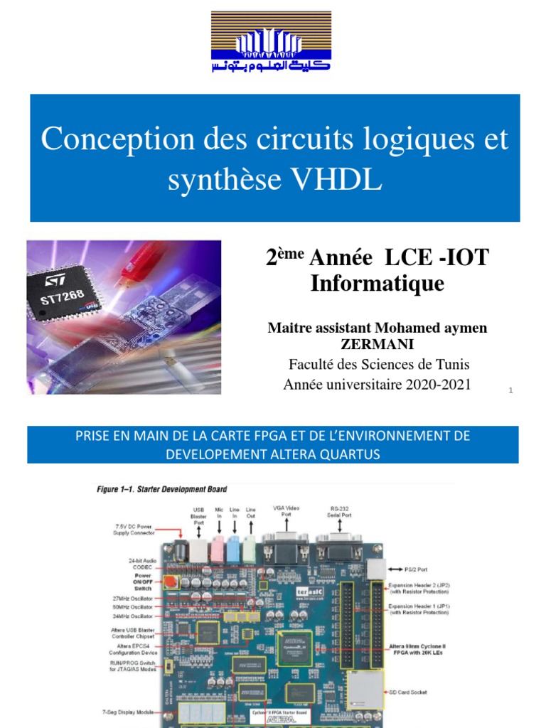 VHDL TP Iot2 | PDF | VHDL | Électronique
