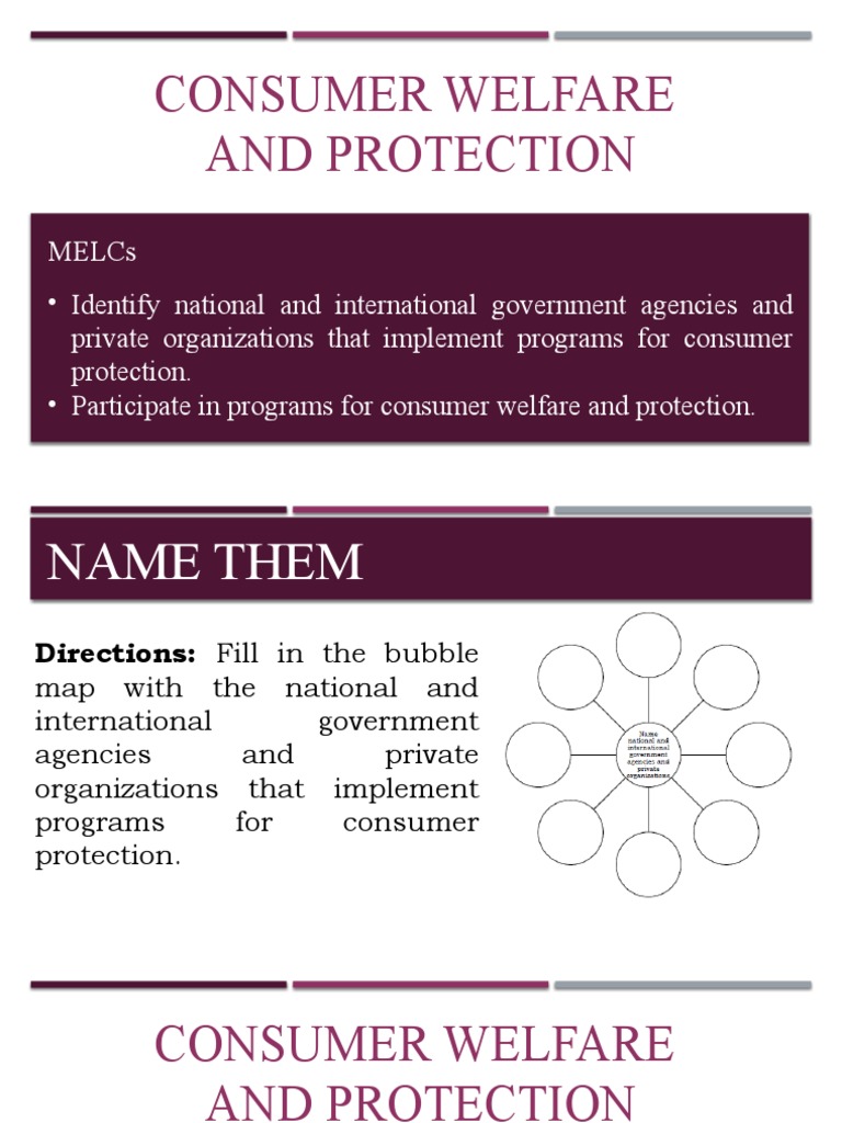 Consumer Welfare and Protection Overview | PDF | Consumer Protection ...