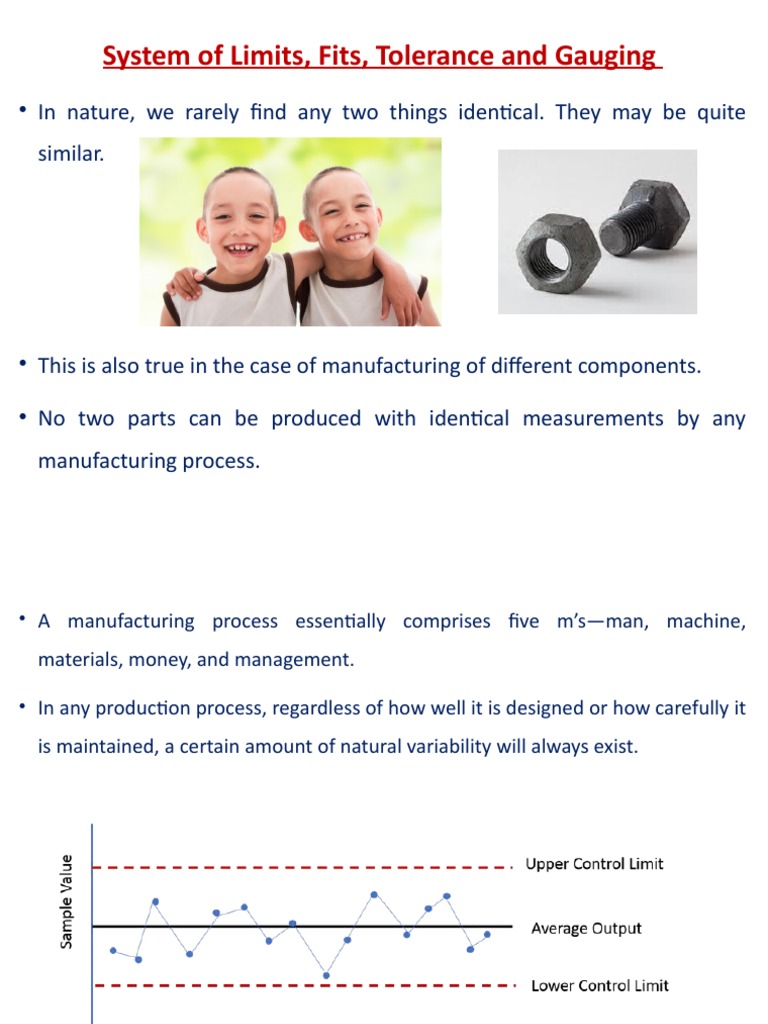 Limits, Fits, Tolerance & Gauging Guide | PDF | Engineering Tolerance ...