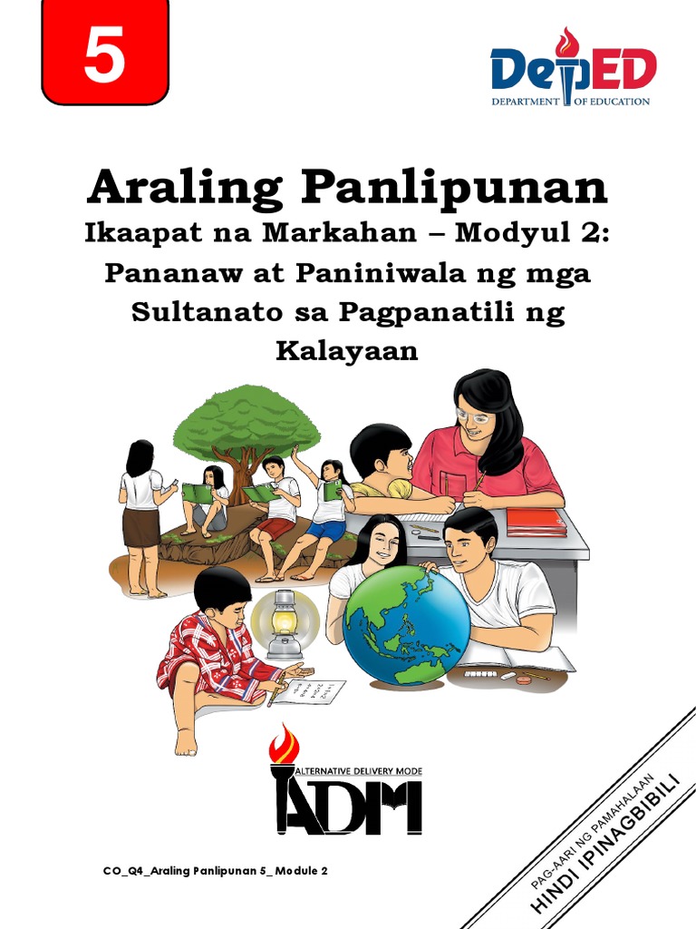 AP5 - Q4 - Mod2 - Pananaw at Paniniwala NG Mga Sultanato | PDF