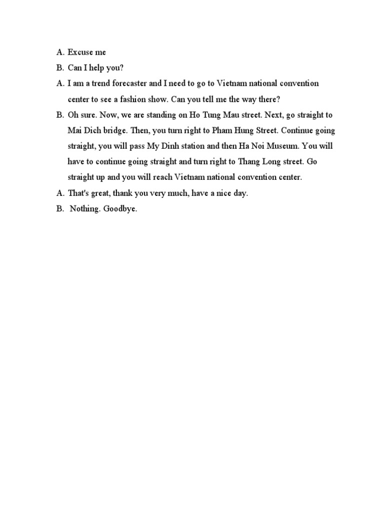 Speaking Task 1 Unit 2 | PDF