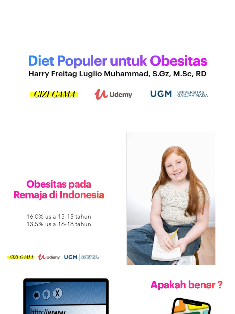 Diet Efektif untuk Obesitas Remaja | PDF