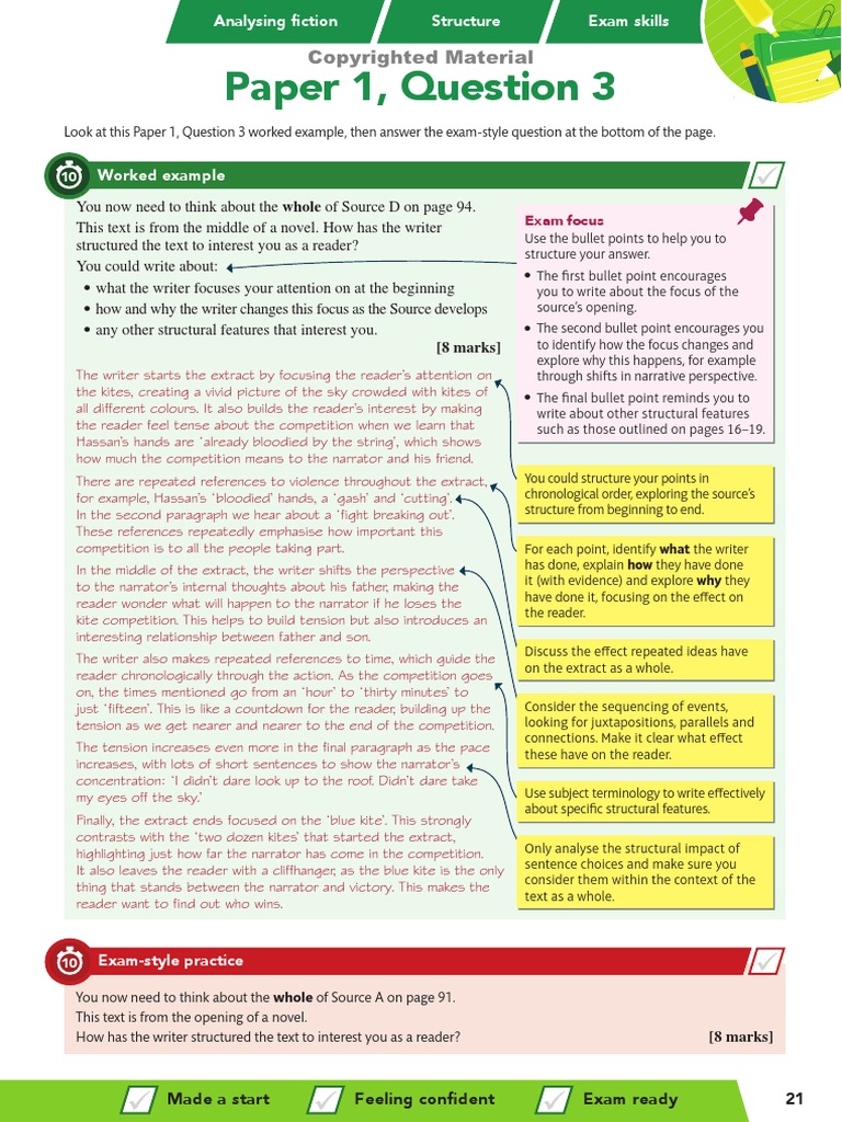Bitesize Aqa Gcse 9 1 English Language Revision Guide Sample | PDF ...