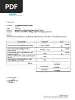Quotation For Scrap & E Waste-Orica1 | PDF | Value Added Tax | Scrap