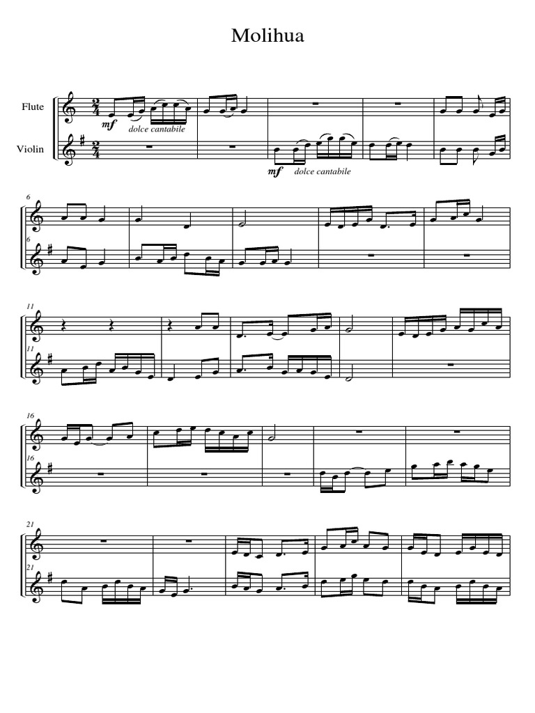 Molihua Dizi-Erhu | PDF