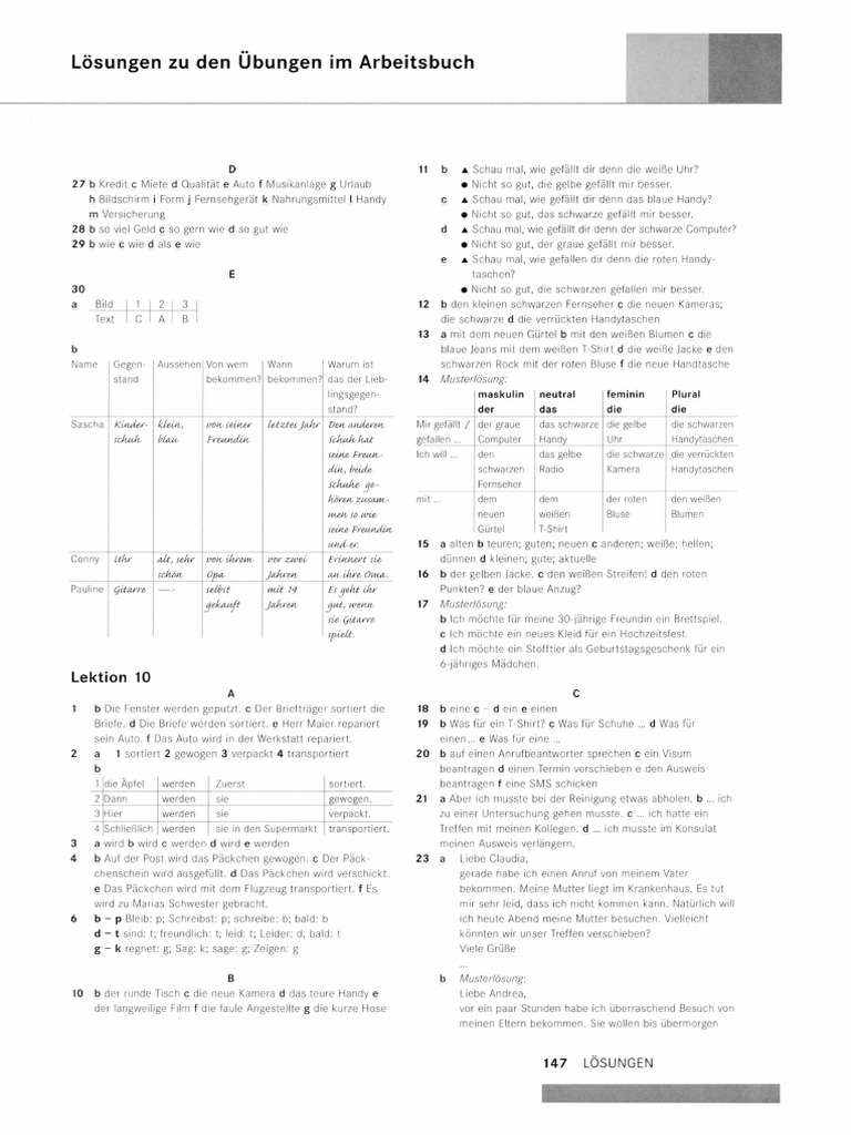 AB - Lektion 9-10 | PDF