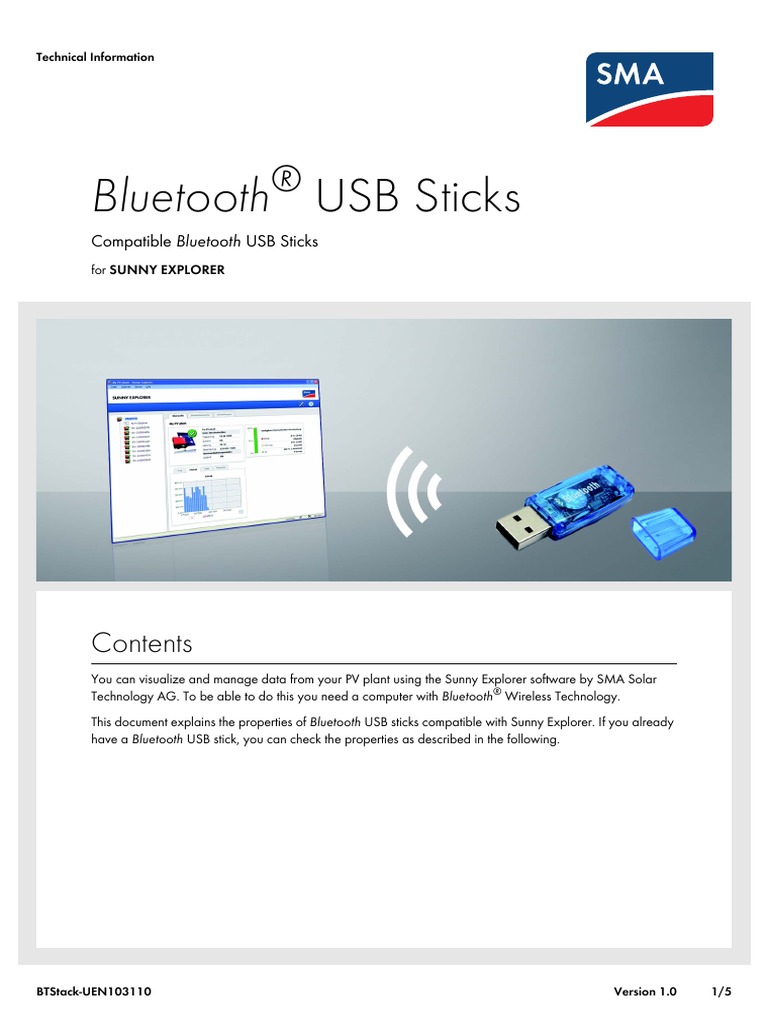 BTStack UEN103110 | PDF | Bluetooth | Device Driver