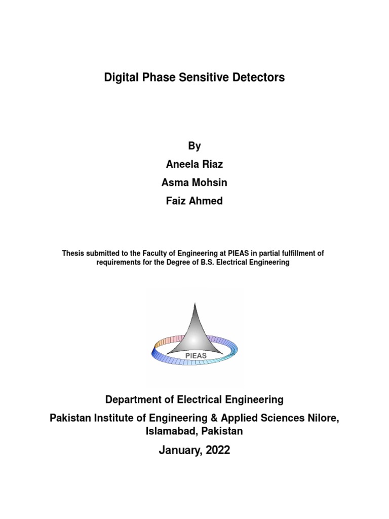 Thesis 7th Semester Pdf Sampling Signal Processing Signal To 7597