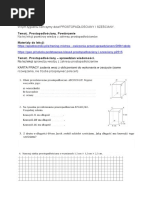 4 Klasowka - Proste Prostopadle I Rownolegle | PDF