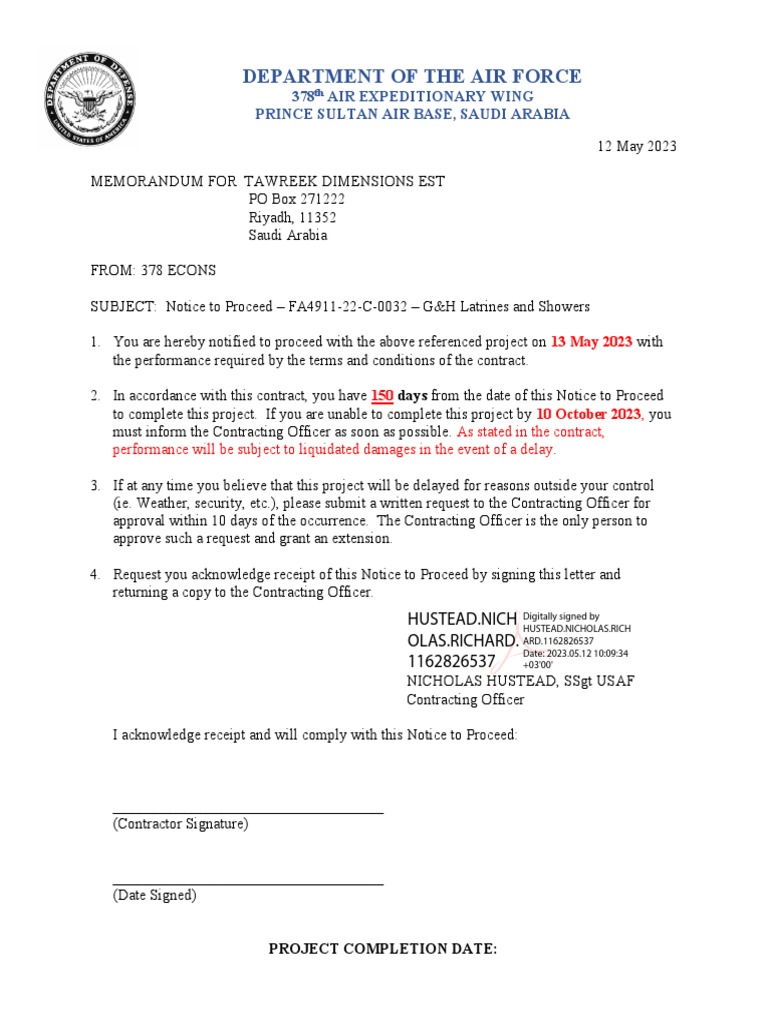 Department of The Air Force: 378 Air Expeditionary Wing Prince Sultan ...