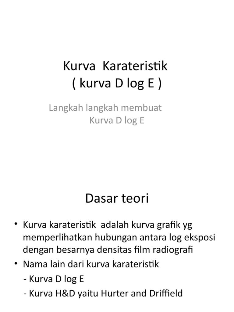 Kurva Karateristik | PDF