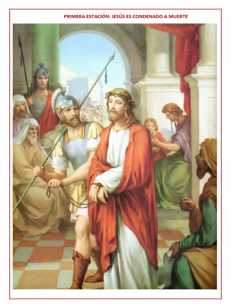 Estaciones Via Crucis Pdf