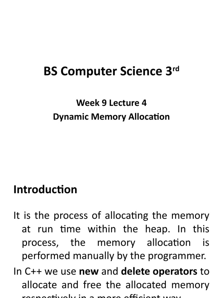 OOP Week 9 Lectrue 4 | PDF | Teaching Methods & Materials | Science & Mathematics