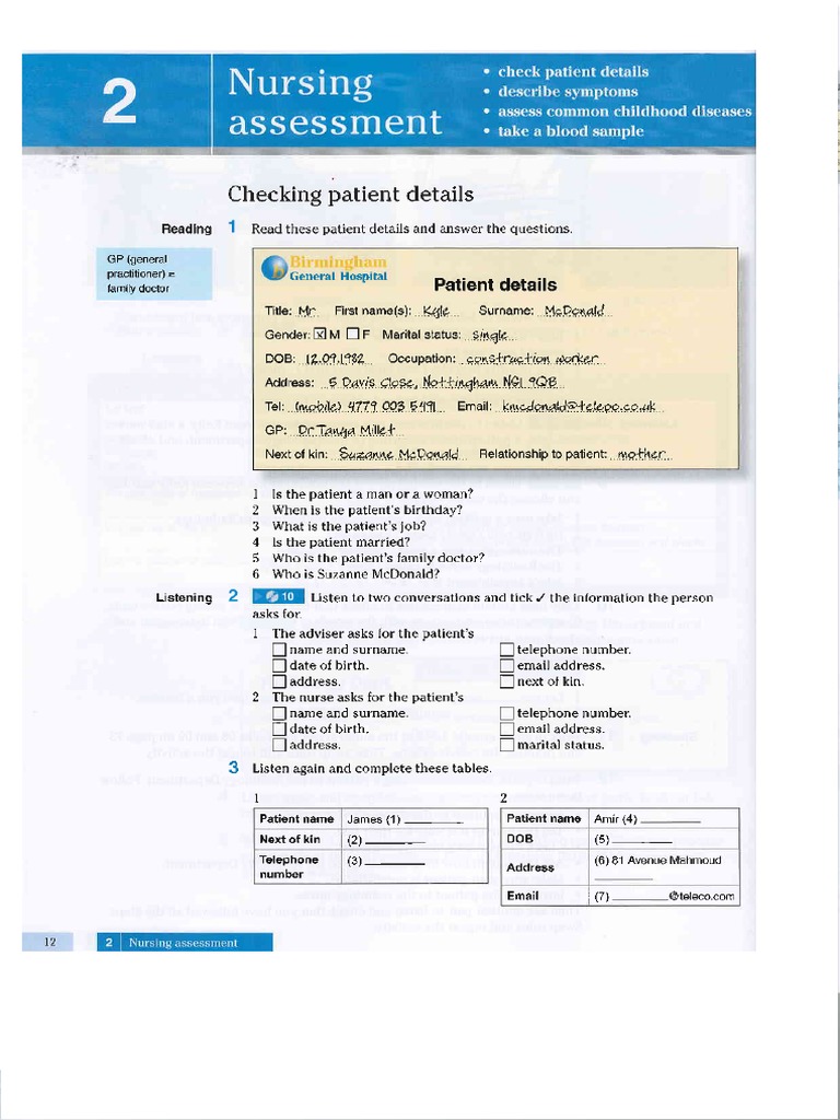 Medical English for Healthcare Students | PDF | Limbs (Anatomy ...