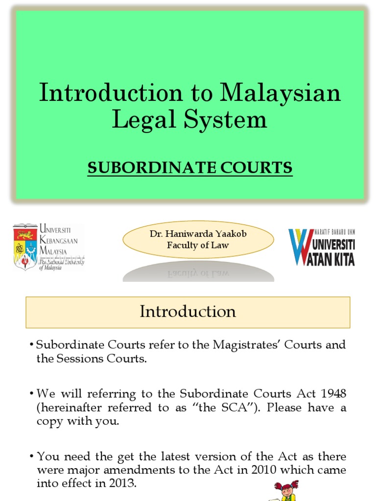MLS (Subordinate Courts) | PDF | Magistrate | Jurisdiction