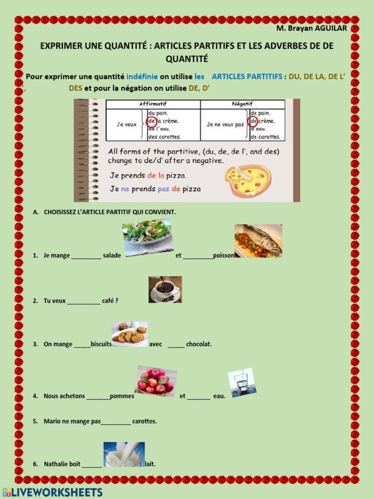 Les Adverbes de Quantité | PDF