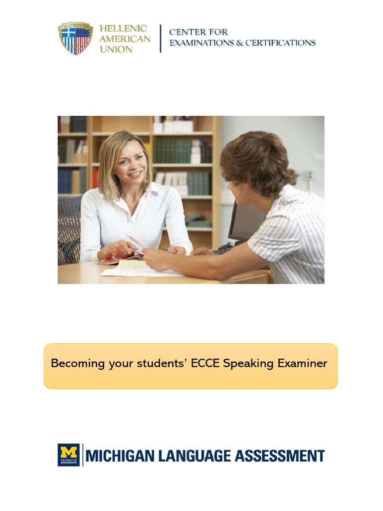 Becoming Your Students ECCE Speaking Examiner | PDF