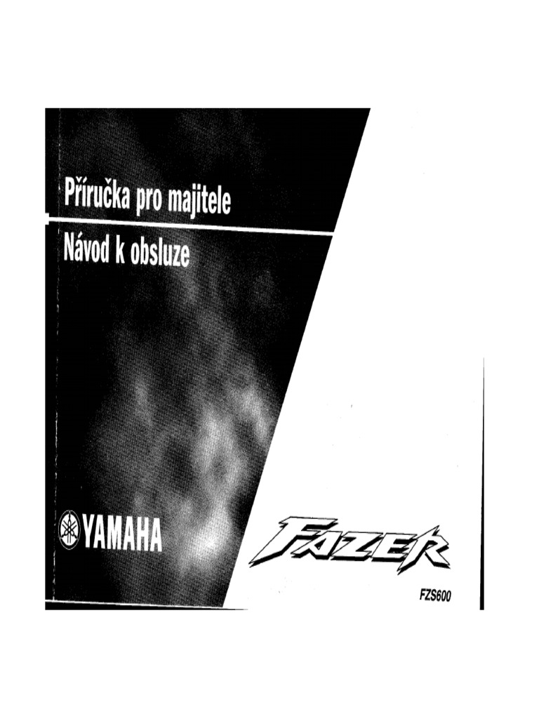 Yamaha - Fazer 600 Manual CZ | PDF