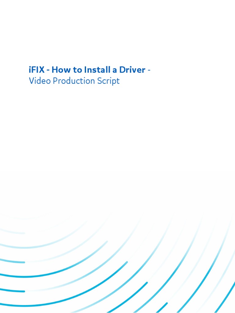 iFIXHowTo 2 InstallDrivers | PDF | Software | Computer Science