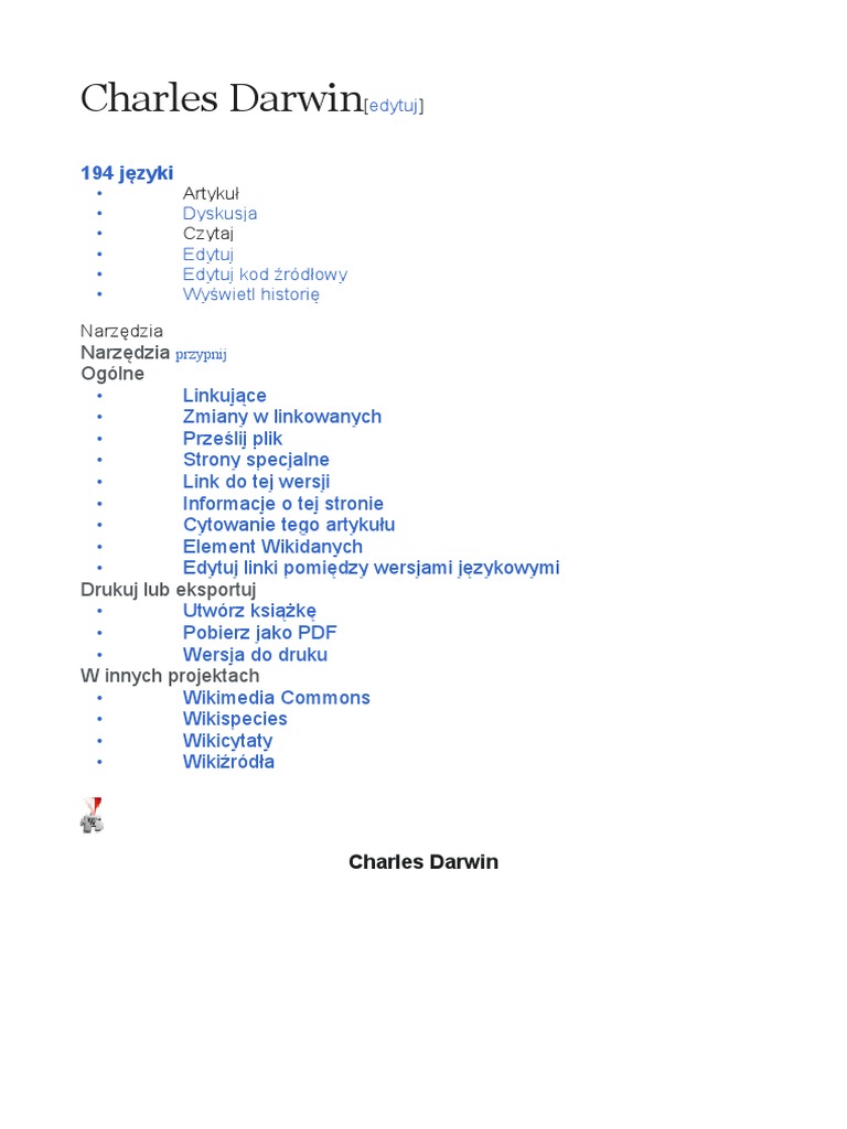Darwin Notes | PDF