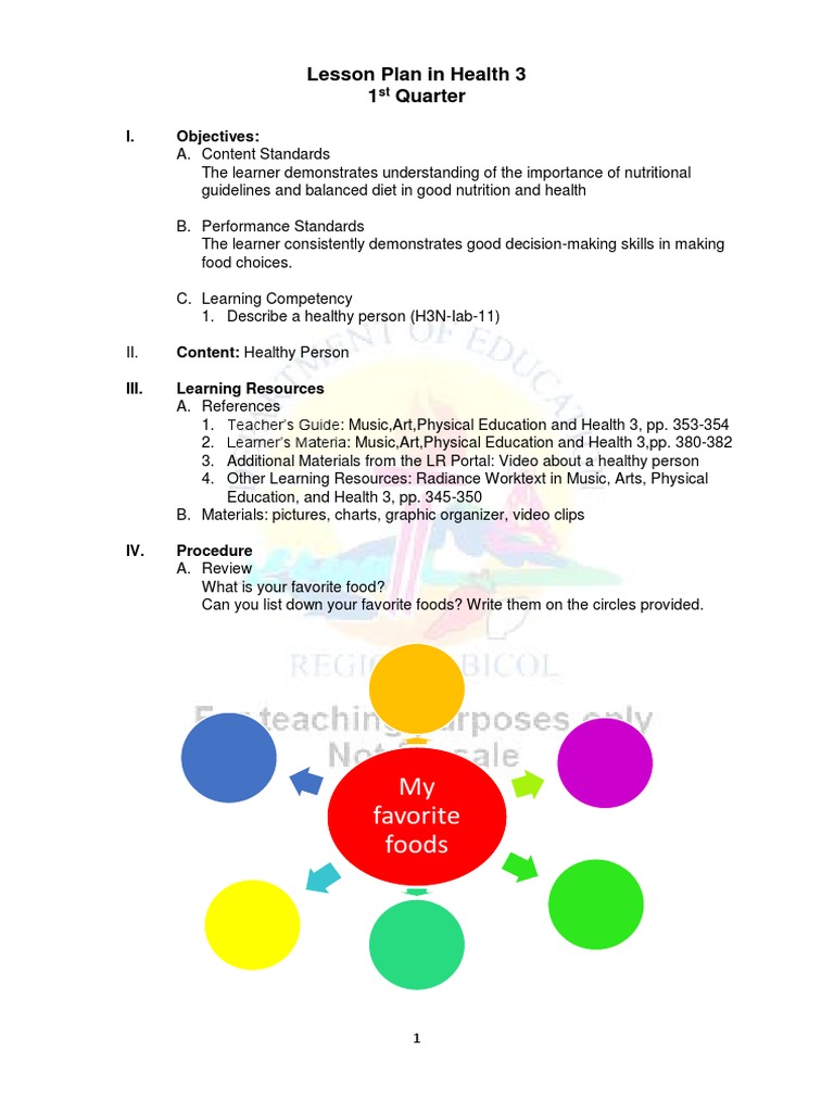 HEALTH Grade 3 | PDF | Malnutrition | Vitamin