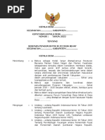 SK Guru Paud Oleh Kepala Desa | PDF