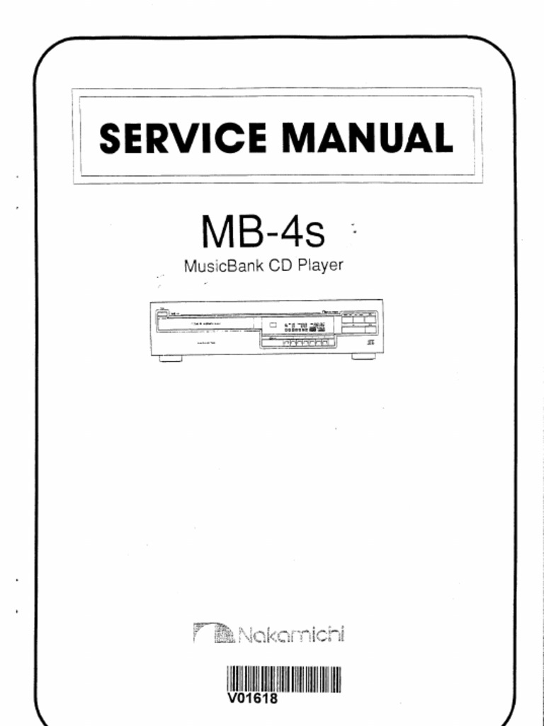 Hfe Nakamichi Mb-4s Service en | PDF