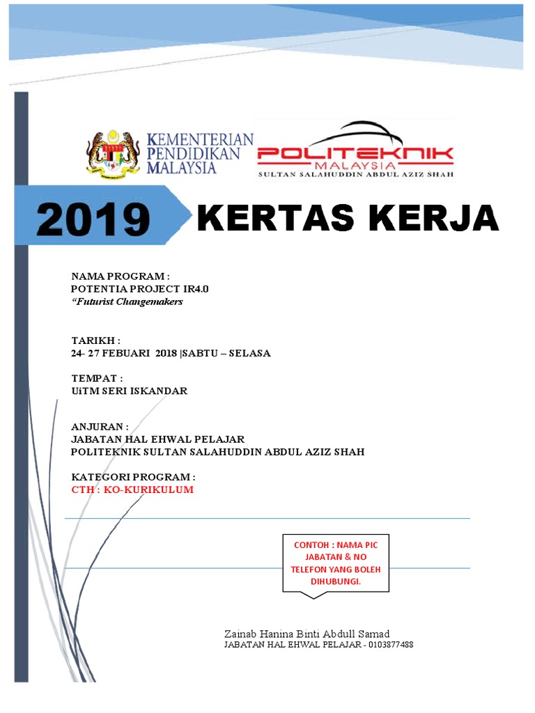 Potentia Project IR4.0: Futurist Changemakers | PDF | Bisnis