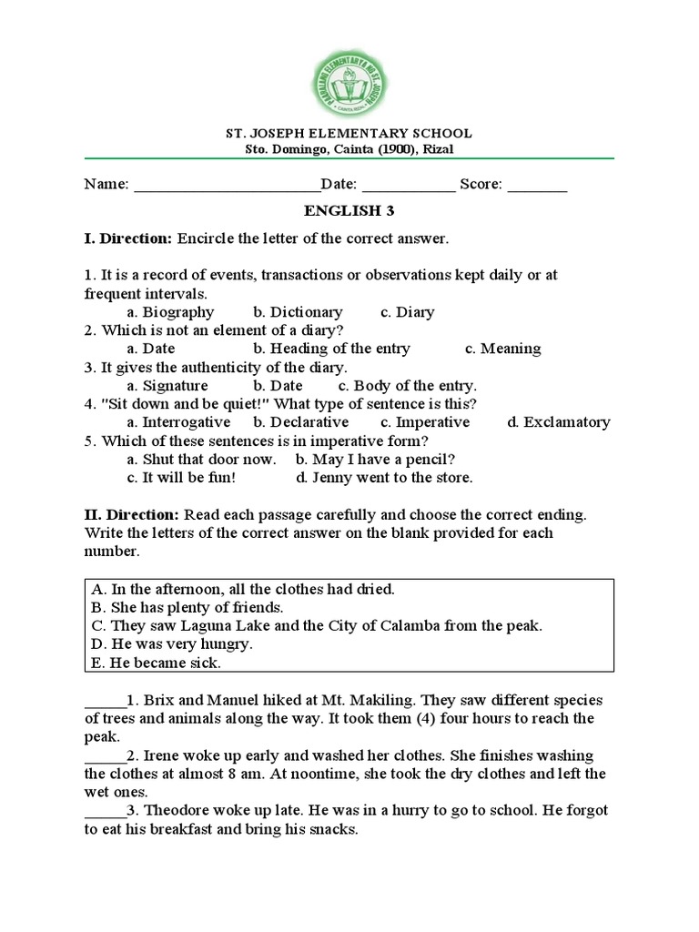 Long Quiz | PDF | Physical Chemistry