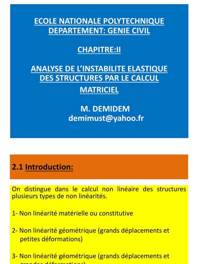Chap2 Cours PDF | PDF | Élasticité (Physique) | Tenseur