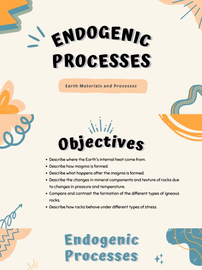 Endogenic Processes | PDF