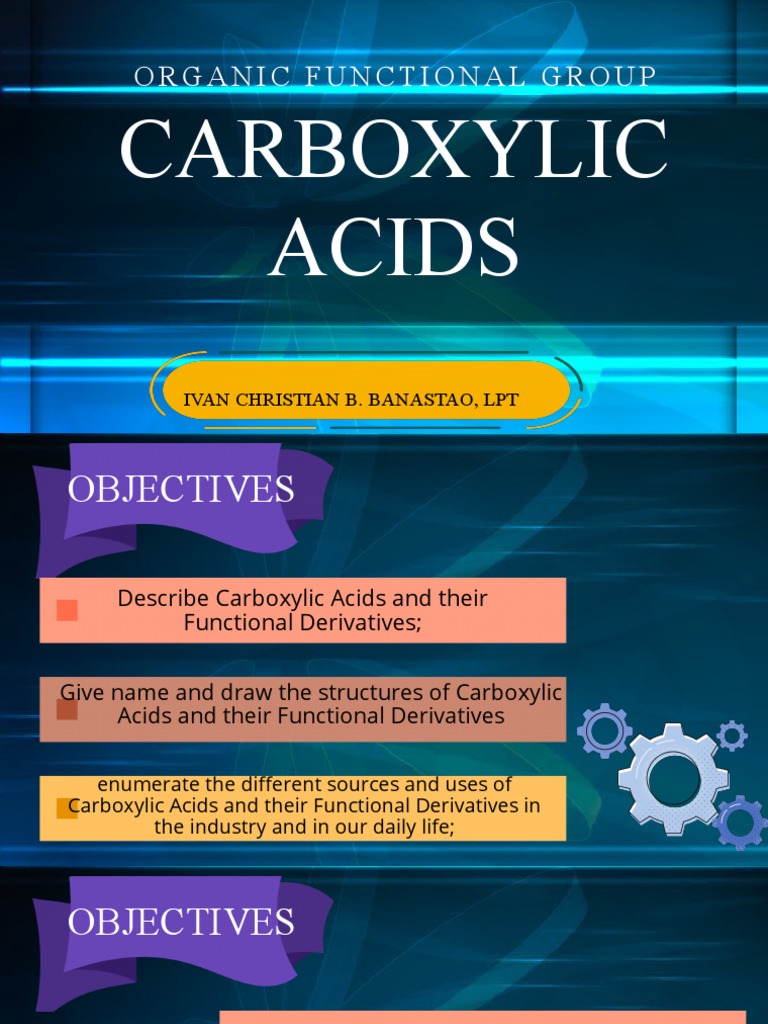 Carboxylic Acids | PDF | Carboxylic Acid | Acid