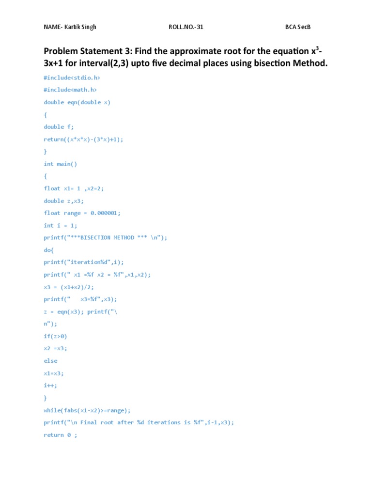 CBNST Practical Programs | PDF | Computer Programming | Mathematics