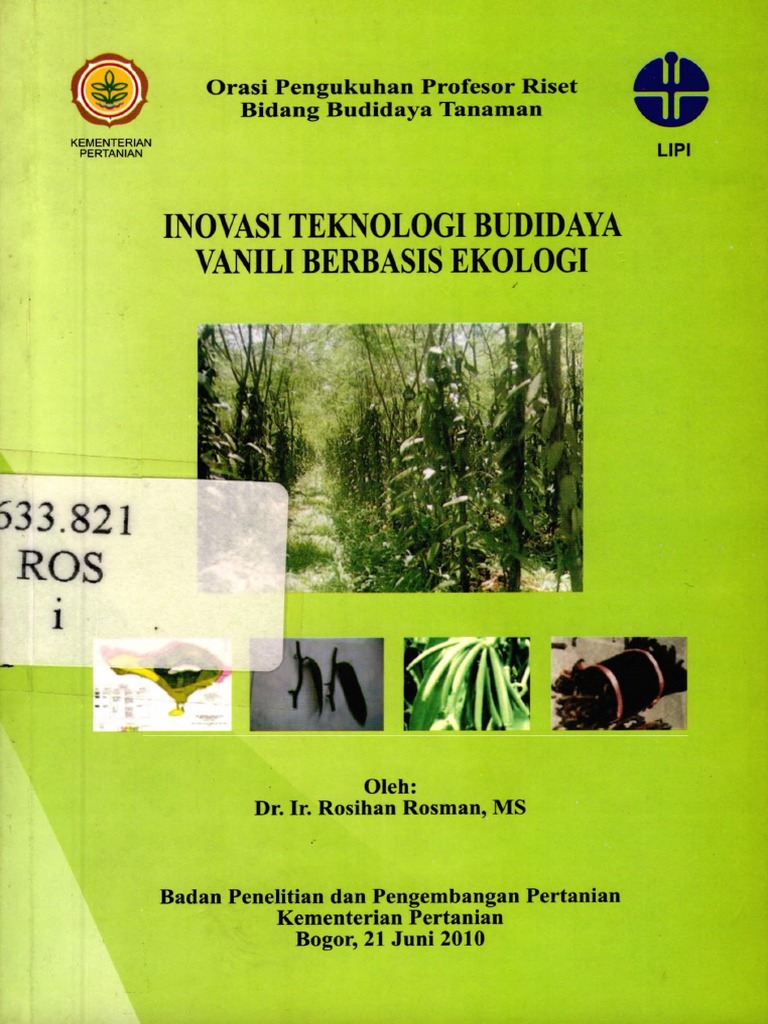Inovasi Teknologi Budidaya Vanili Berbasis Ekologi | PDF | Kesehatan Holistik