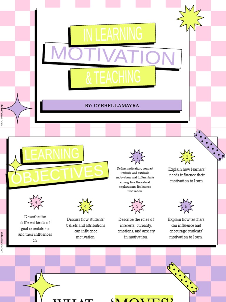 MOTIVATION in Learning and Teaching | PDF | Motivational | Motivation