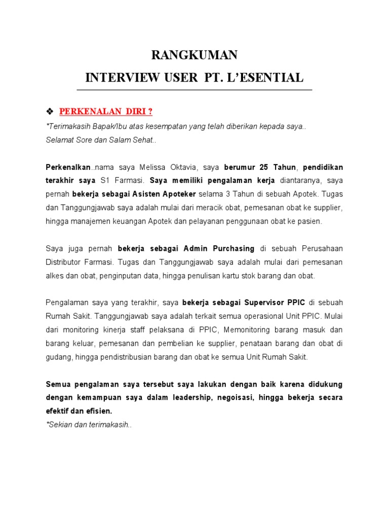 RANGKUMAN | PDF | Karier & Perkembangan | Bisnis