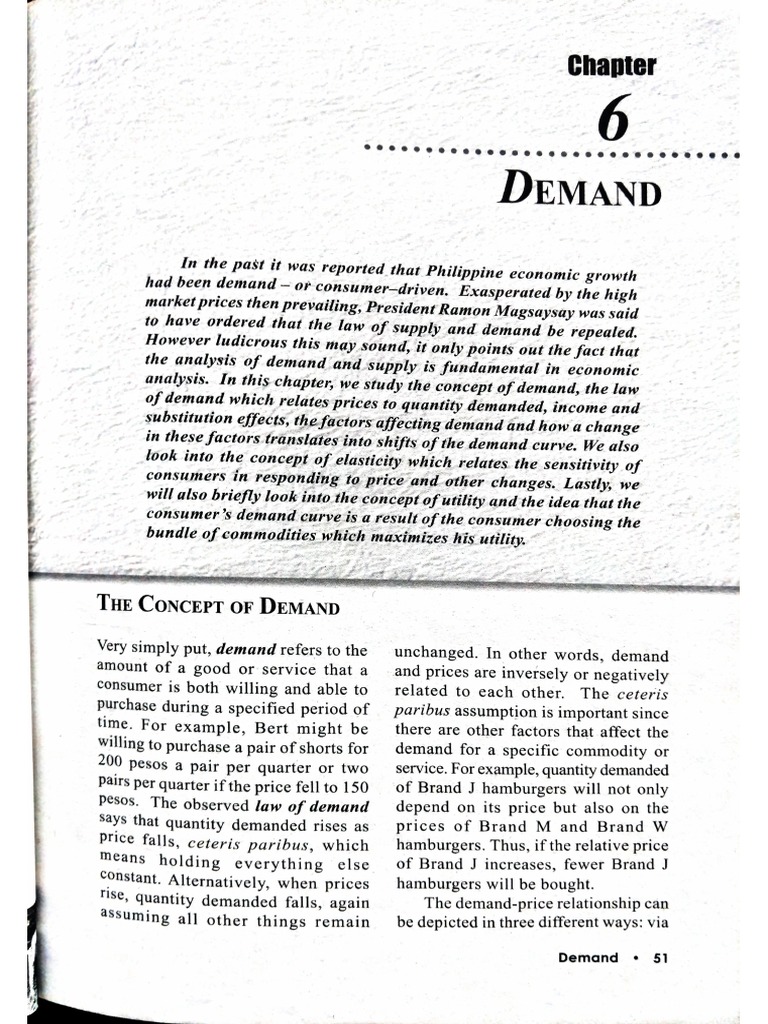 IV - Demand | PDF