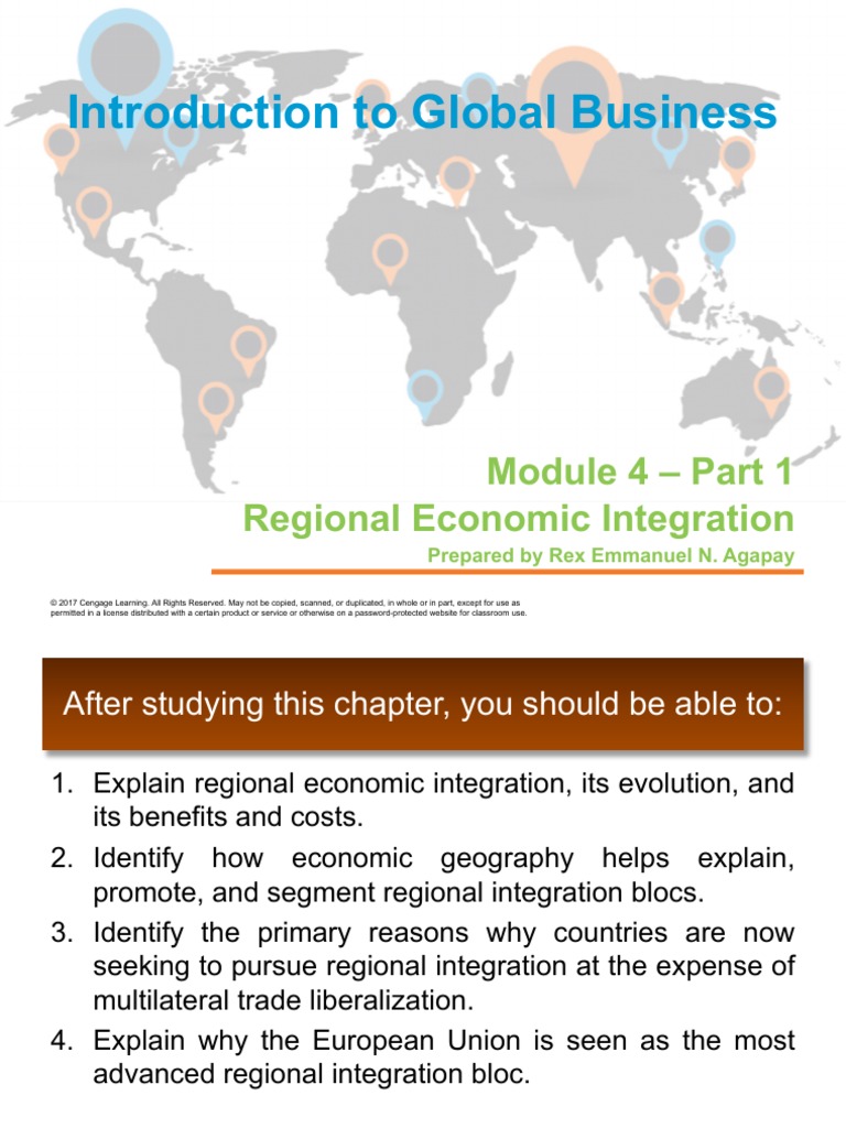 Module 4 Agapay Chap 3 Part 1&2 Gaspar2e Chapter03 Regional Integ UPDATED | PDF | Most Favoured ...